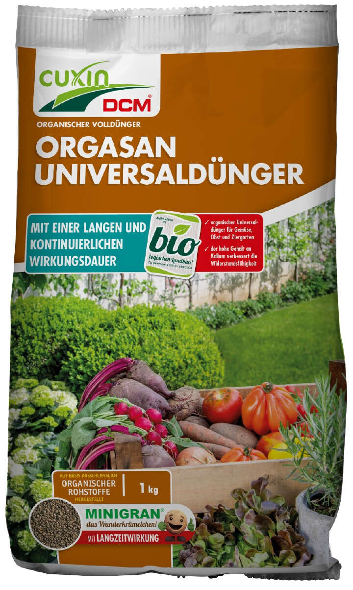 CUXIN Orgasan organischer Volldünger | raiffeisenmarkt.de